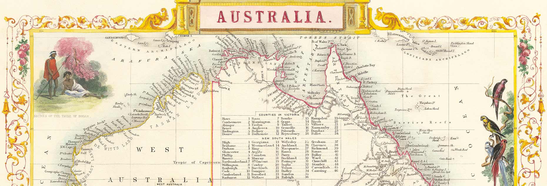 Old Maps of Australia & New Zealand – The Unique Maps Co.